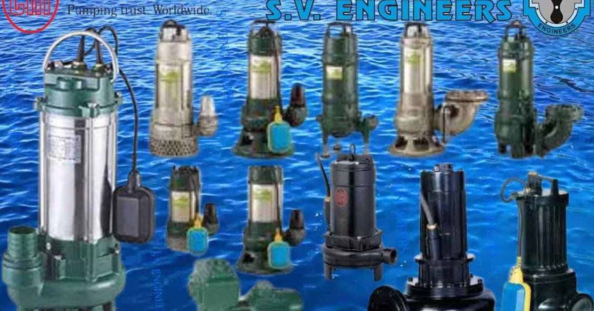 C R I PUMPS FOR WASTE WATER PLANTS