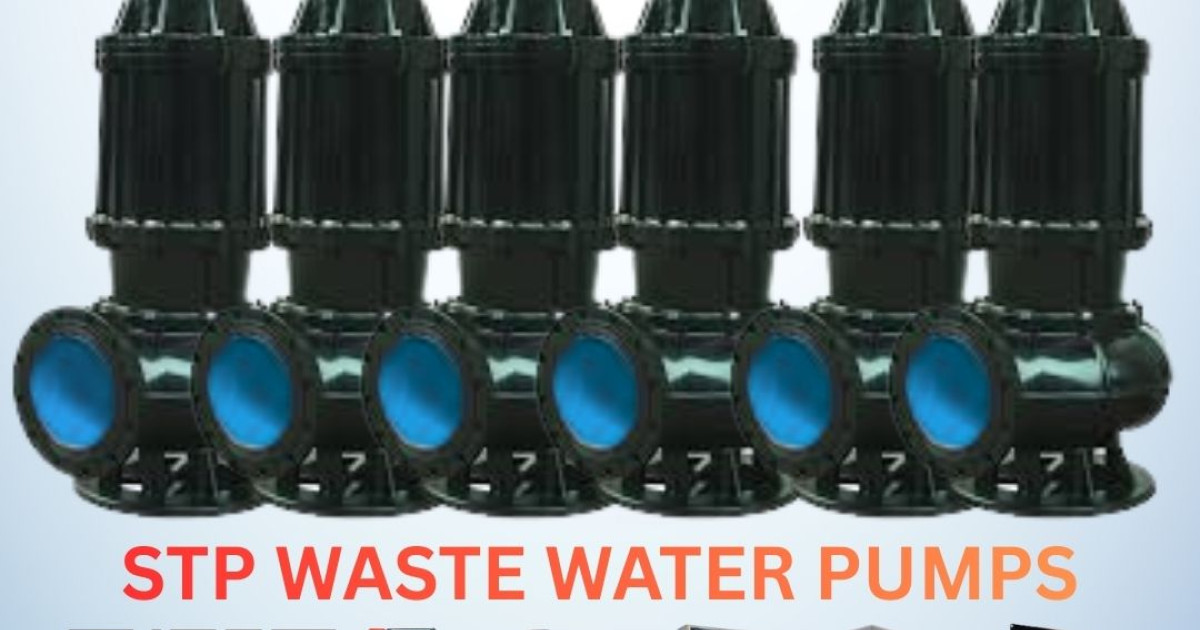 STP Submersible Pumps for Sewage & Waste Water Applications