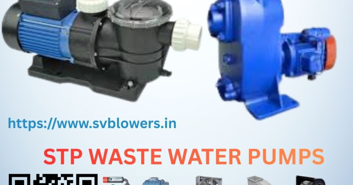 STP Sewage Water Transfer Pumps for Treatment Plants & Drainage Systems