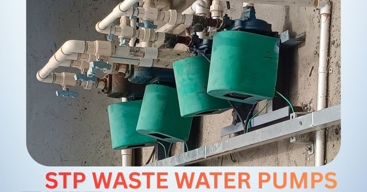 STP Self Priming Pumps for Sewage & Waste Water Treatment Plants